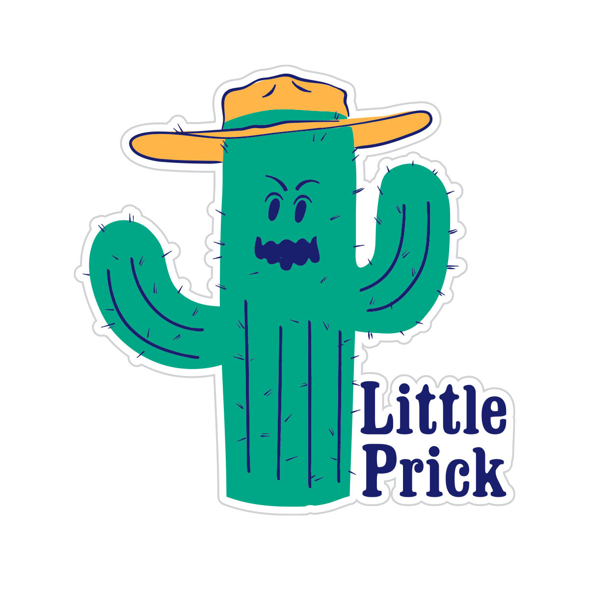 Little Prick Sticker – Bullzerk