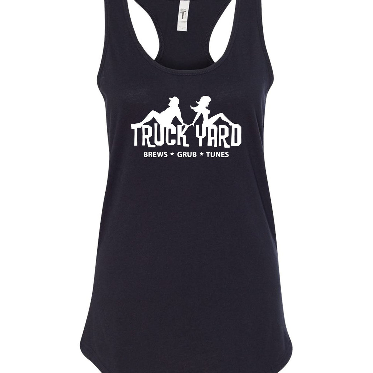 Truck Yard Body Silhouette Racer Tank – Bullzerk