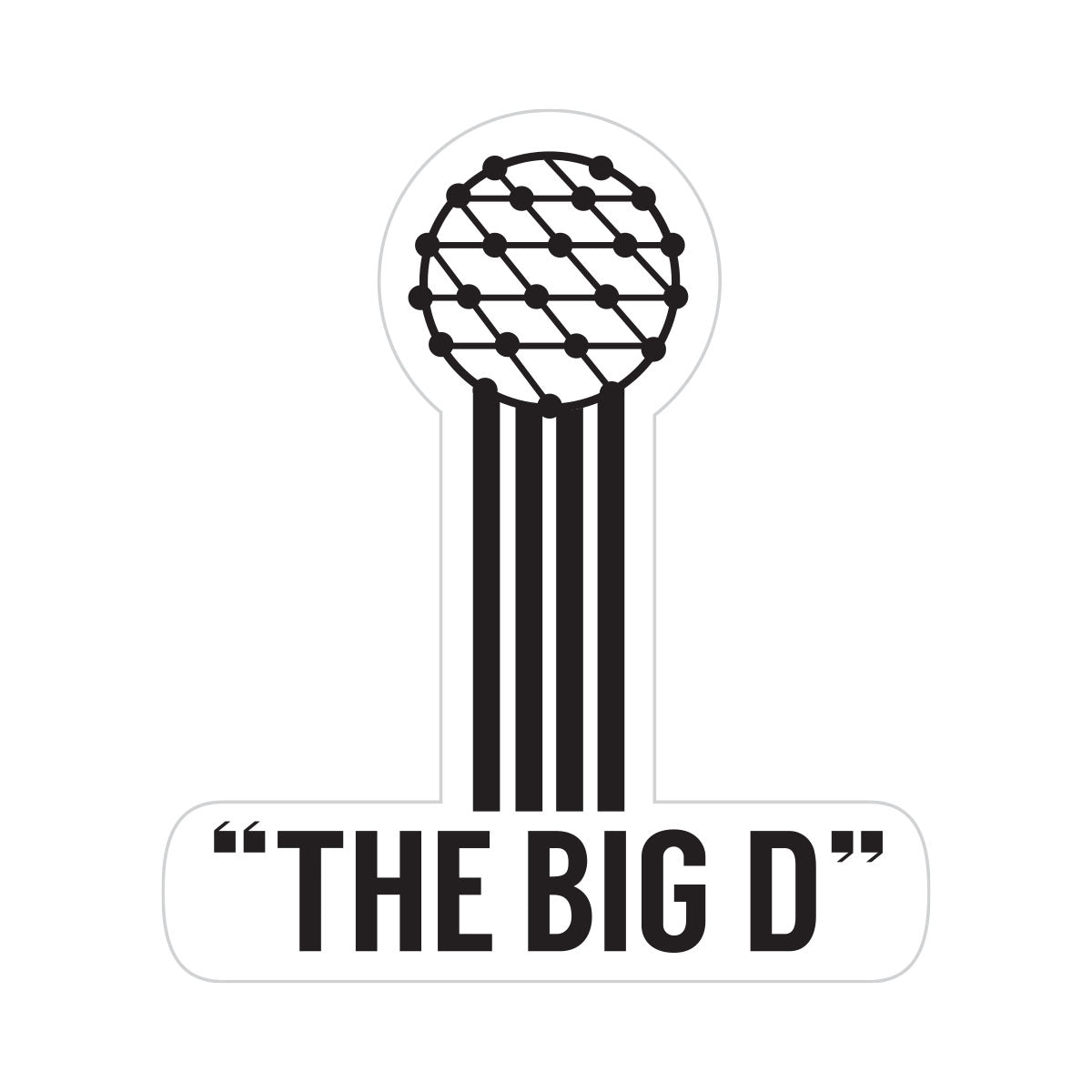 The Big D Sticker – Bullzerk