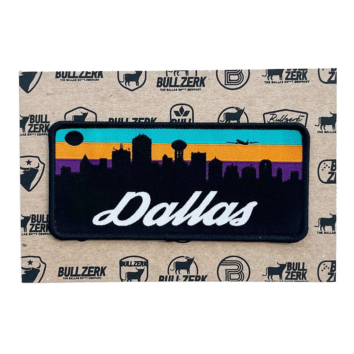 Dallas Skyline Patch – Bullzerk